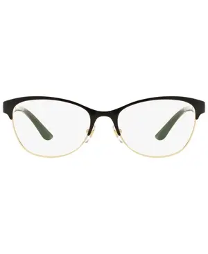 Versace Irregular Eyeglasses - Black Gold