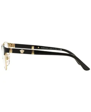 Versace Irregular Eyeglasses - Black Gold
