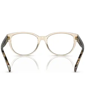 Ralph Lauren Oval Eyeglasses - Shiny Transparent Light Brown