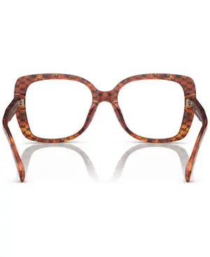 Michael Kors Square Eyeglasses - Amber Mk Heritage