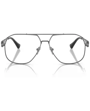 Versace Pilot Eyeglasses - Gray