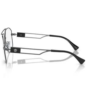 Versace Pilot Eyeglasses - Gray