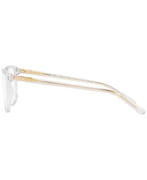 Michael Kors Santa Clara Rectangle Eyeglasses - Transparent