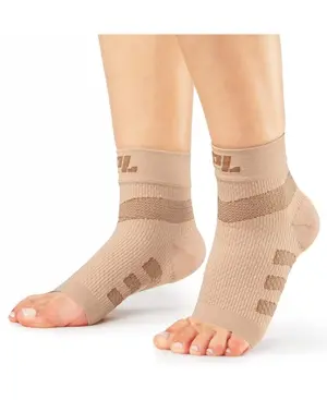 POWERLIX Orthopedic Feet Brace - Beige (2 Pair)