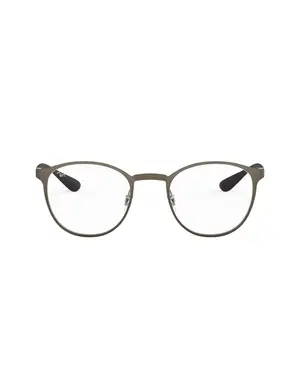 Ray-ban Round Eyeglasses - Matte Gun