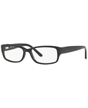 SFEROFLEX Rectangle Eyeglasses - Black