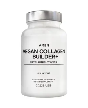 Amen Collagen Builder Supplement - White