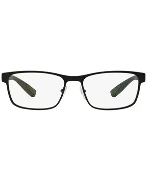 Prada Rectangle Eyeglasses - Rubber Bla
