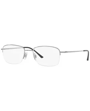 Polo Ralph Lauren Square Eyeglasses - Gunmetal