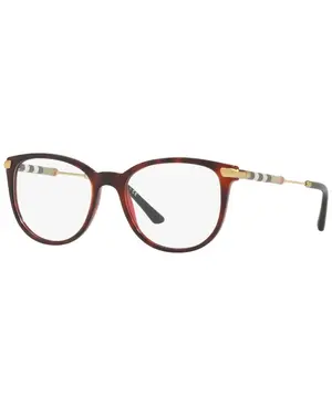 Burberry Burberry Square Eyeglasses Red Tort