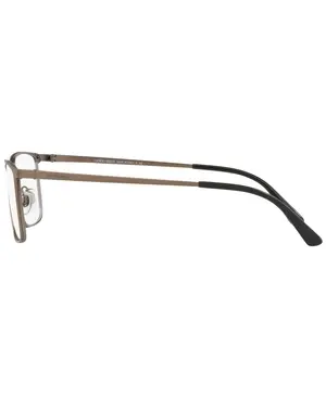 Giorgio Armani Rectangle Eyeglasses - Matte Bron