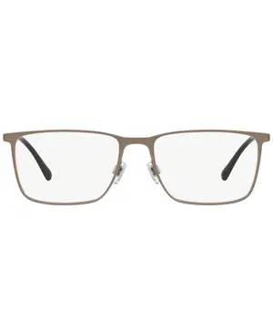 Giorgio Armani Rectangle Eyeglasses - Matte Bron