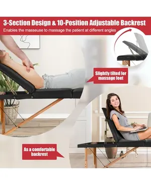 GIVIMO Portable Adjustable Massage Table
