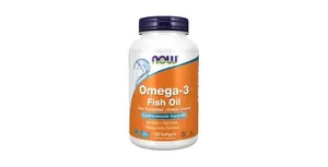 NOW FOODS Omega-3 Molecularly Distilled & Enteric Coated - No Color