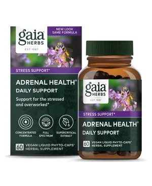 GAIA HERBS Adrenal Health Daily Support - No Color