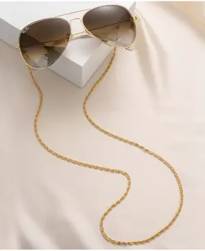 Ettika 18k Gold Plated Level Up Glasses Chain