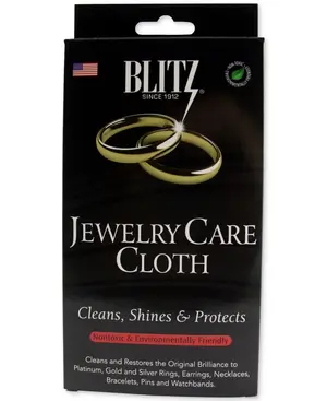 BLITZ MANUFACTURING CO Blitz Jewelry Care Cloth - No Color