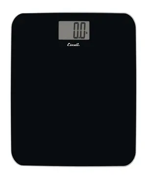 ESCALI Square Bathscale Black