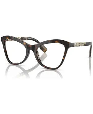 Burberry Cat Eye Eyeglasses - Dark Havana