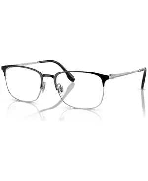 Ray-ban Pillow Eyeglasses - Black On Silver-tone