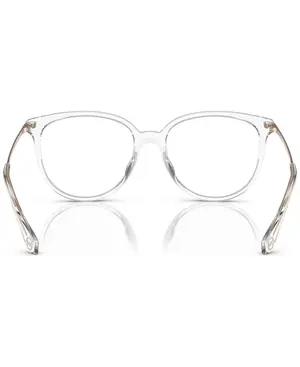 Michael Kors Round Eyeglasses - Clear Transparent