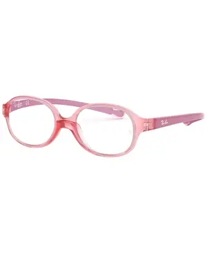 Ray-ban Round Frame Eyeglasses - Red