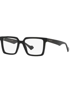 Gucci Rectangle Eyeglasses Full Rim - Black