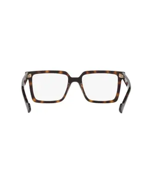 Gucci Rectangle Eyeglasses Full Rim - Tortoise Tan