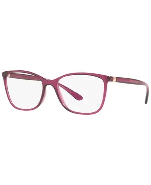Dolce & Gabbana Rectangle Eyeglasses - Transparent Dark Cherry