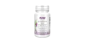 NOW FOODS Glutathione Skin Brightener With Ceramosides - No Color
