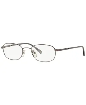 Brooks Brothers Oval Eyeglasses - Gunmetal