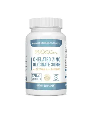 SMNUTRITION Chelated Zinc Supplements - No Color