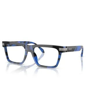 Versace Ve3354 Eyeglasses - Top Black,havana Blue