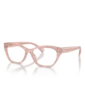Ralph Lauren Ra7161u Eyeglasses - Shiny Transparent Rose