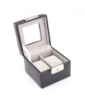ROYCE NEW YORK 2-slot Watch Box