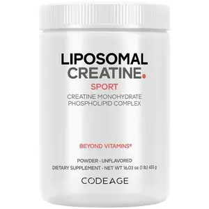 CODEAGE Liposomal Creatine Powder Supplement - White