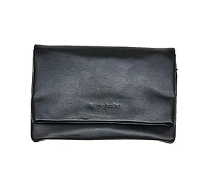 SUNGLASS HUT COLLECTION Sunglass Hut Large Faux Leather Case - Black