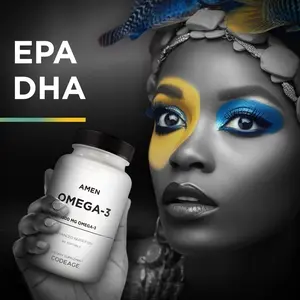 Amen Omega-3 Supplement 1500mg High-potency Daily Omega 3 Epa And Dha Fatty Acids Fish Oil 45-day Supply Omega 3 Fatty Acid Supplements