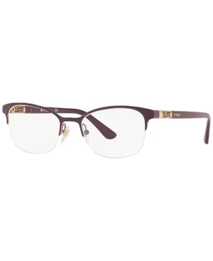 VOGUE EYEWEAR Vo4067 Rectangle Eyeglasses - Violet
