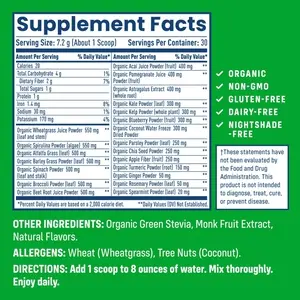 NATIVEPATH Native Greens Superfood Powder – Organic Greens
