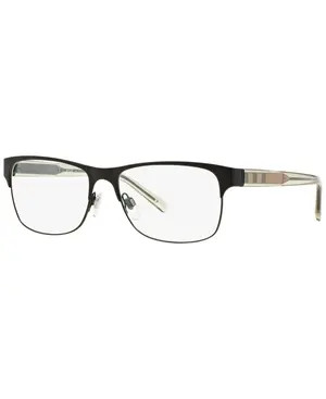 Burberry Rectangle Eyeglasses - Matte Blk