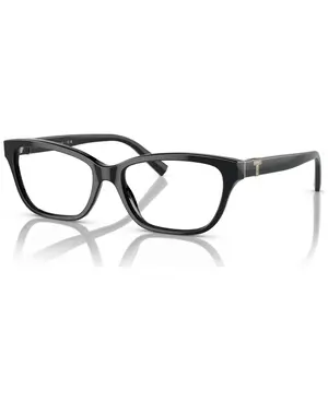 Tiffany & Co. Tortoiseshell Pillow Frame Eyeglasses - Black