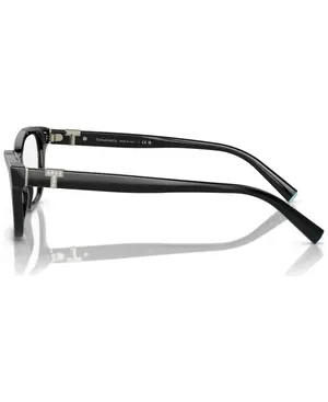 Tiffany & Co. Tortoiseshell Pillow Frame Eyeglasses - Black
