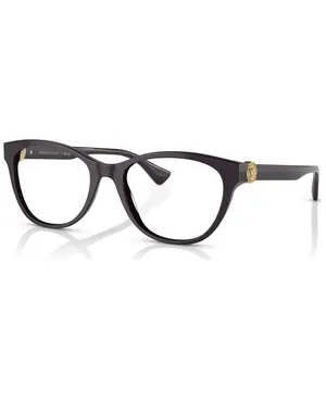 Versace Cat Eye Eyeglasses - Plum
