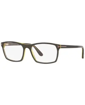 TOM FORD Rectangle Eyeglasses - Green Dark