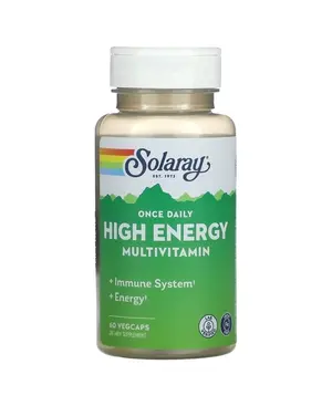 SOLARAY Once Daily High Energy Multivitamin Iron Free - No Color