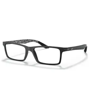 Ray-ban Rectangle Eyeglasses - Shiny Black