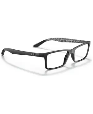 Ray-ban Rectangle Eyeglasses - Shiny Black