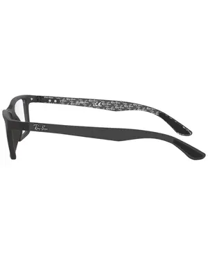 Ray-ban Rectangle Eyeglasses - Shiny Black
