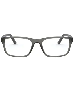 Polo Ralph Lauren Rectangle Eyeglasses - Transparent Gray